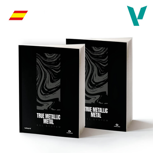NEW! Vallejo 75092 True Metallic Metal BSL System (Spanish Version)