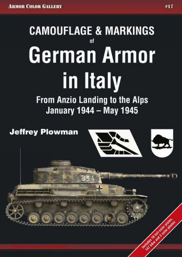 NEW! Progres ACG-17 Camouflage and Markings of German Armor in Italy 1944-1945 by J.Plowman (English Edtion)