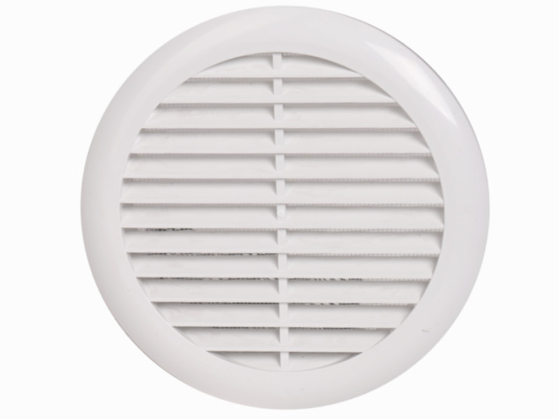 VENTILACIONA REŠETKA PROTIVKIŠNA OKRUGLA FI120 BELA MTG