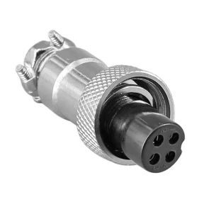 Mikrofonski konektor GX12, 4-pol zenski