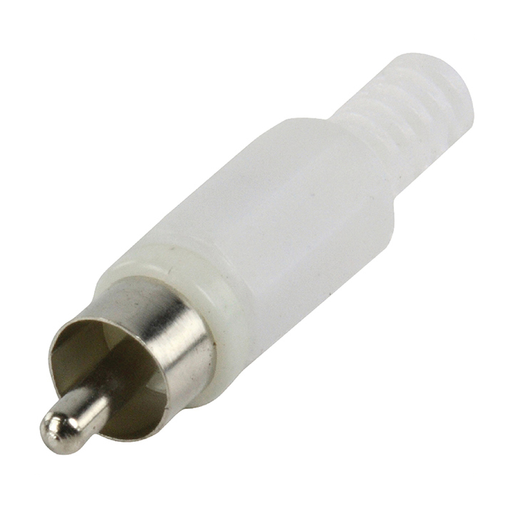 RCA plastični beli