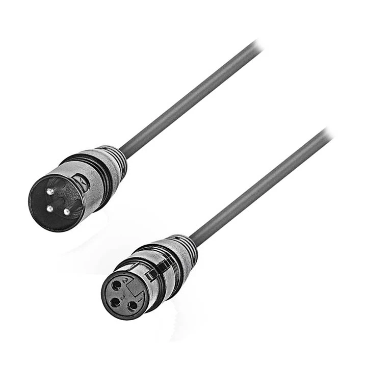 Kabl XLR 3pol muški – XLR 3pol ženski, 10m