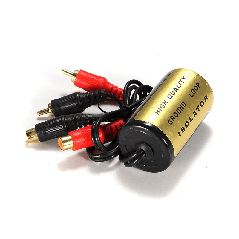 Ground loop izolator šuma RCA