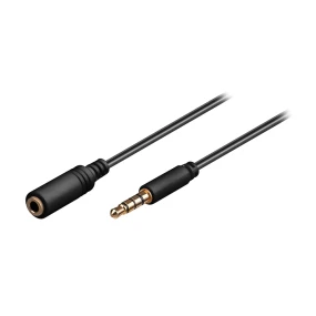 Kabl 3.5mm 4-pol muški – 3.5mm 4-pol ženski, 5m