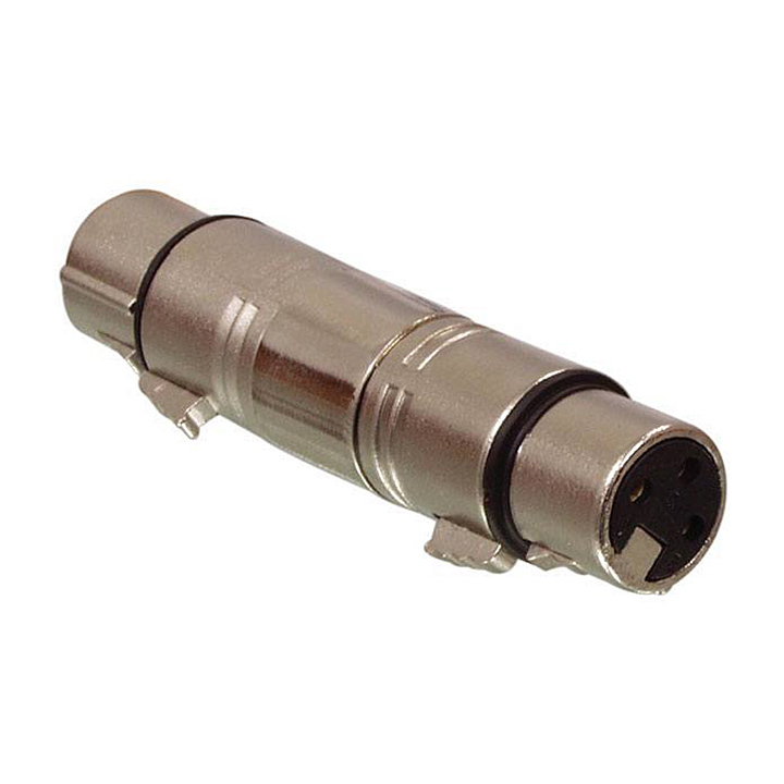 Adapter XLR 3pol F – XLR 3pol F