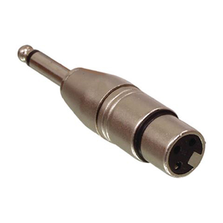 Adapter 6.3mm Mono muški – XLR 3pol ženski