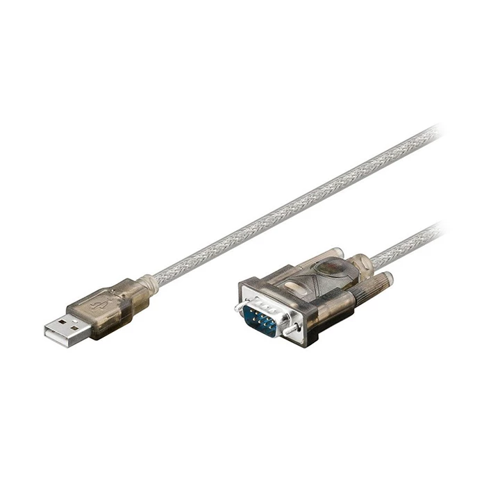 Kabl D-Sub 09 muški (RS232) – USB muški (Win 2000, XP, VISTA, 7, 8, 10, 11), 1.8m