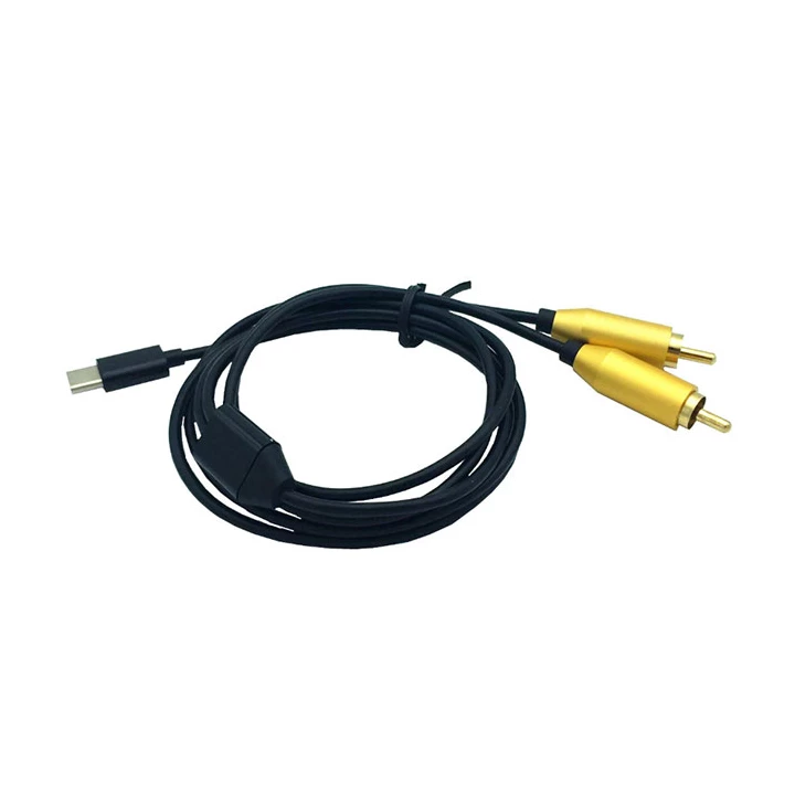 Kabl Type C muški – 2x RCA, 0.8m