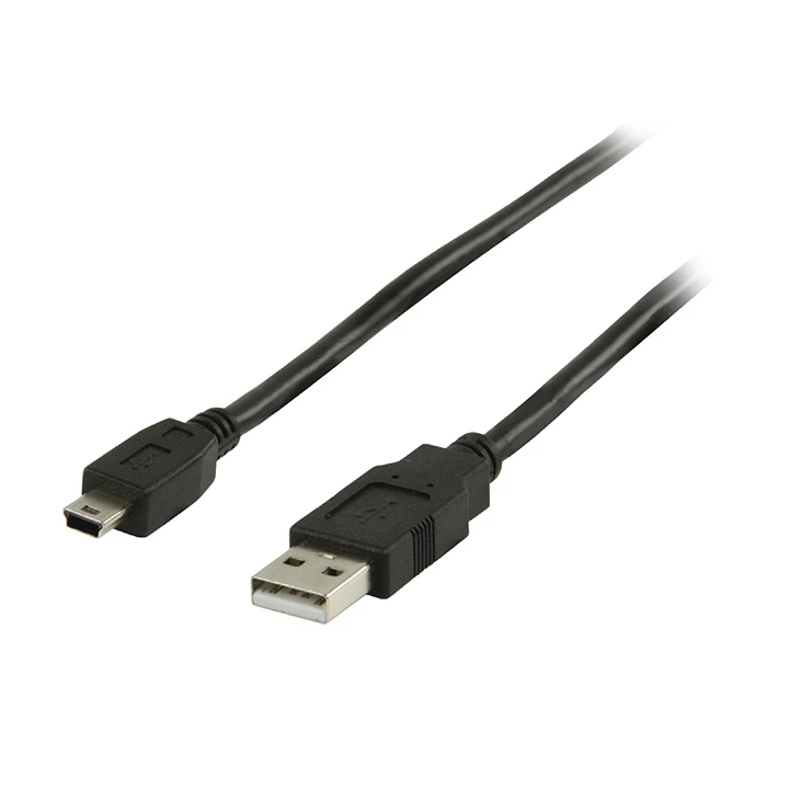 Kabl USB 2.0 muški – MiniUSB 5pin, 5m