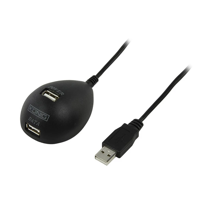 Kabl USB muški – 2x USB ženski, 1.5m