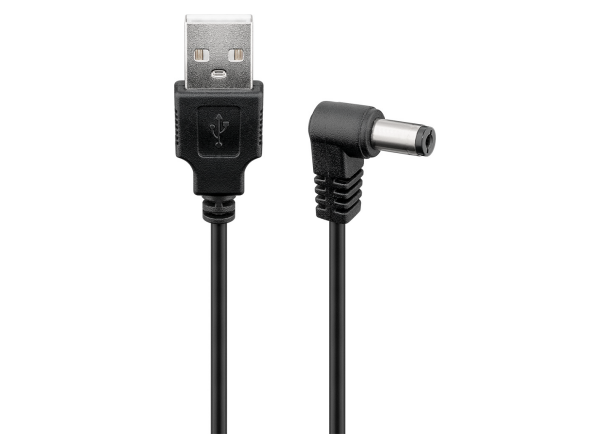 Kabl USB muški – DC 2.5×5.5mm muški 1m