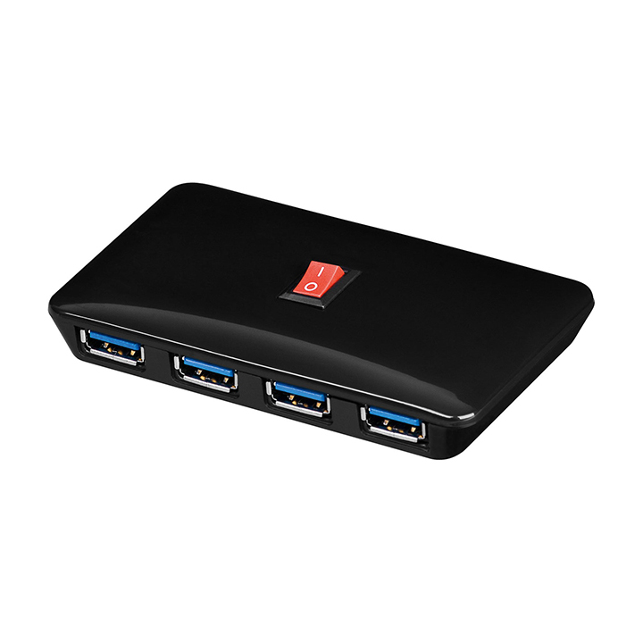 Adapter USB 3.0 ženski – 4xUSB ženski razdelnik