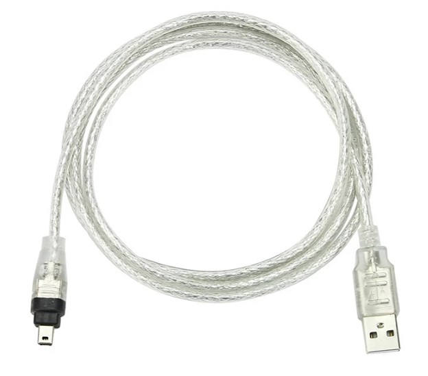 Kabl fire wire 4p muški – USB 2.0 muški, 1m