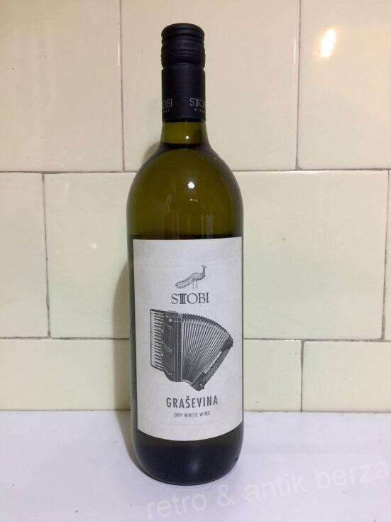2018 STOBI – GRAŠEVINA – DRY WHITE WINE – Vinarija Stobi – Makedonija