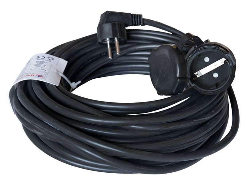 PRENOSNA PRIKLJ. JEDNOSTRUKA H05VV-F 3G1,5MM2 20M CRNA