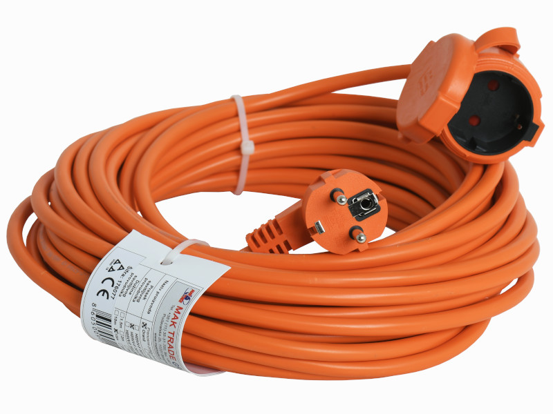 PRENOSNA PRIKLJ. JEDNOSTRUKA H05VV-F 3G1,5MM2 20M ORANŽ