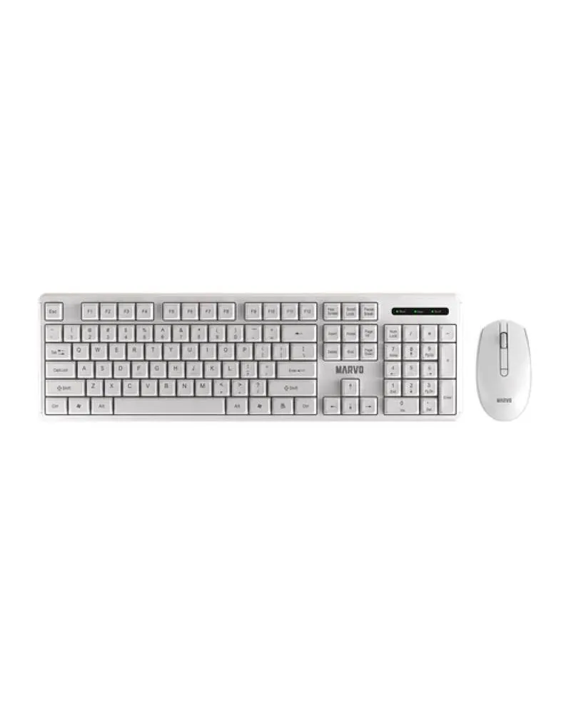 Marvo WS005WH - 2 in 1 Gaming Set - White