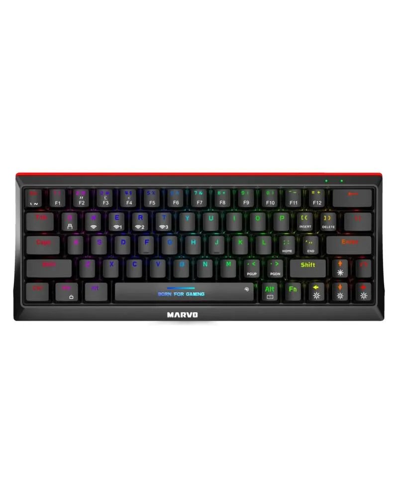 Tastatura Marvo Hecate 61R KG962W 60% - Black