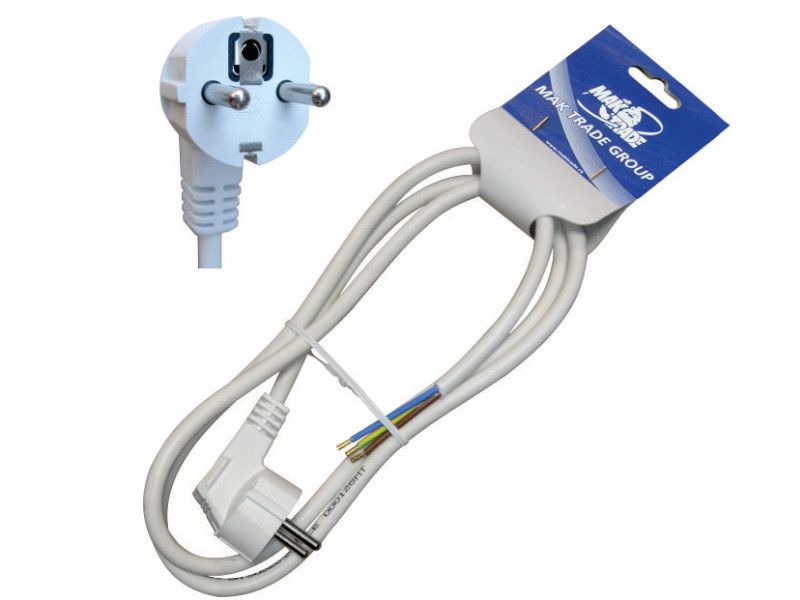 PRIKLJUČNI KABAL 3X1.5MM PP/J 3 MET. M-T BELI