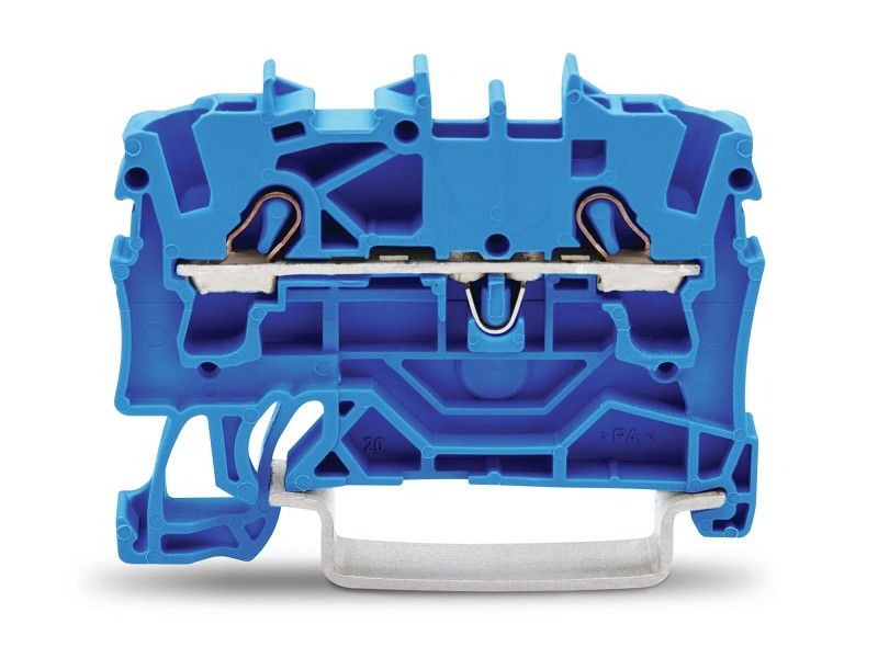 WAGO 2004-1204 REDNA STEZALJKA 0,5-4MM PLAVA 800V/8KV/3 32A