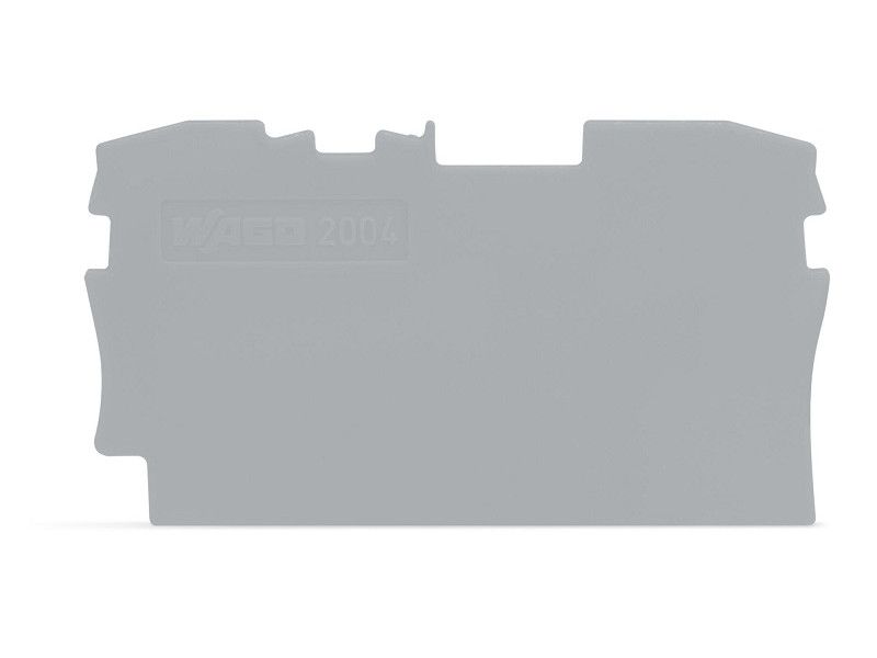 WAGO 2004-1291 KRAJNJA PLOCA SIVA