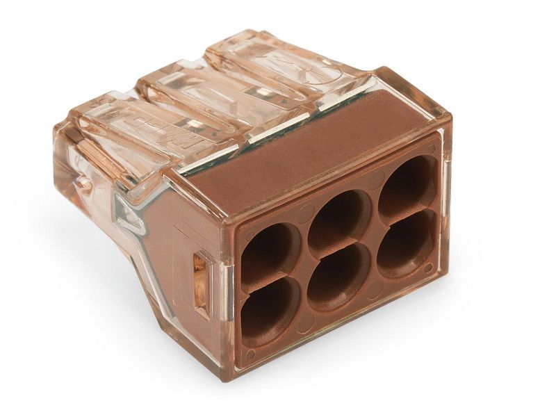 WAGO 773-606 KLEMA 6X1,5-4MM 400V/4KV/2 32A BRAON