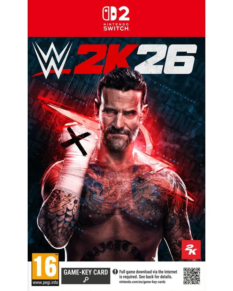 Switch 2 WWE 2K26 - Code In A Box