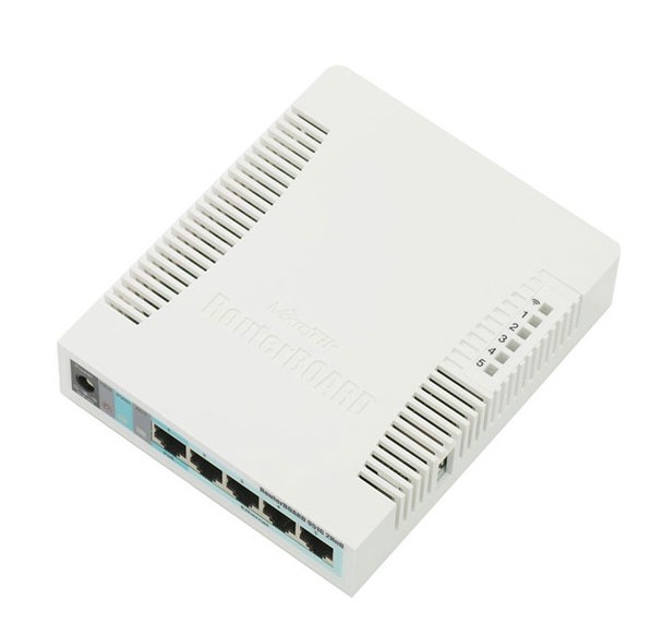 MikroTik RB951G-2HnD high power 1000mW (30dBm) ruter Gigabit