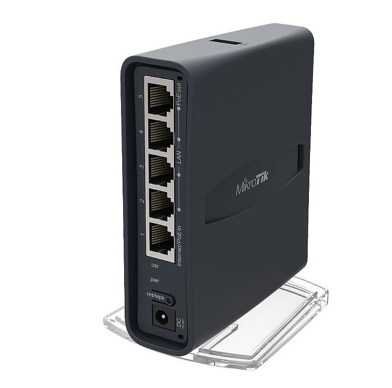 MikroTik hAP ac lite RB952Ui-5ac2nD-TC tower WiFi AC750Mb/s High Power ruter