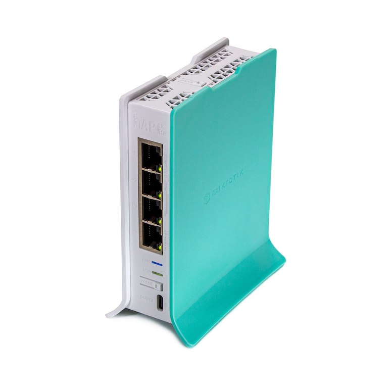 MikroTik hAP ax lite L41G-2axD WiFi 6 na 2.4GHz ruter