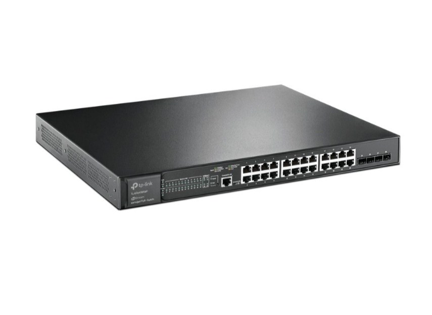 TP-Link TL-SG3428XMP L3-lite upravljiv PoE+ svič 24 port