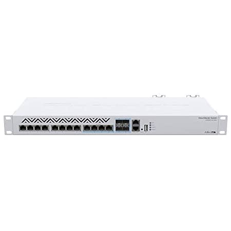 MikroTik CRS312-4C+8XG-RM L3 upravljiv svič 8 x 10GbE + 4 x 10G combo