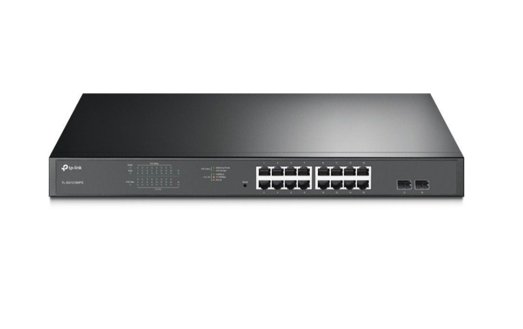 TP-Link TL-SG1218MPE JetStream Easy Smart PoE+ svič 16 port