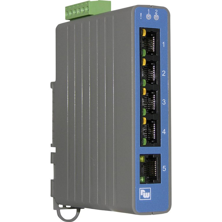Wachendorff ETHSW50K Industrijski Ethernet DIN svič sa 5 portova