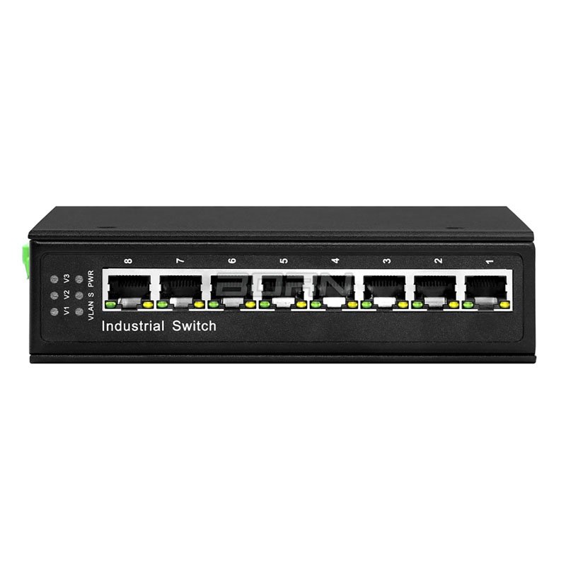 Hasivo G800-8F Industrijski fast ethernet svič sa 8 portova