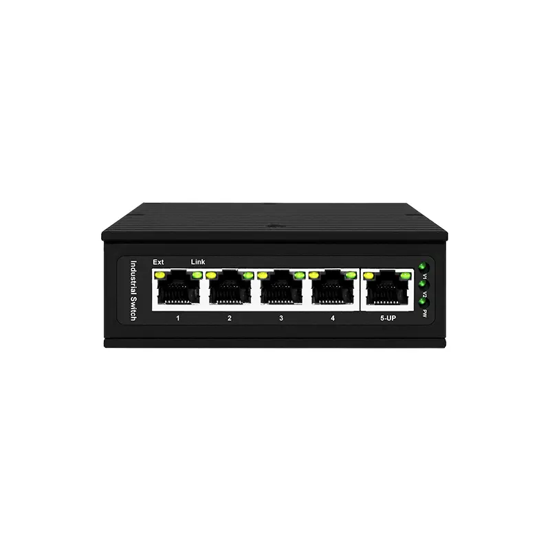 Hasivo G500P-5G Industrijski PoE++ svič sa 4 PoE porta i 1 uplink
