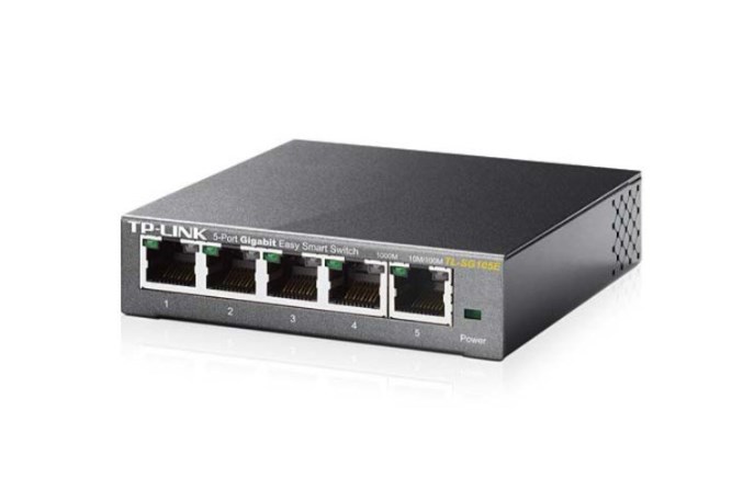 TP-Link TL-SG105E EasySmart upravljiv svič / switch 5 izlaza