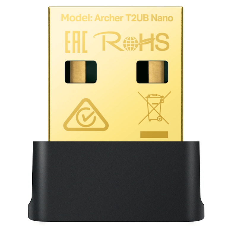 TP-Link Archer T2UB Nano WiFi AC600Mb/s & Bluetooth 4.2 USB