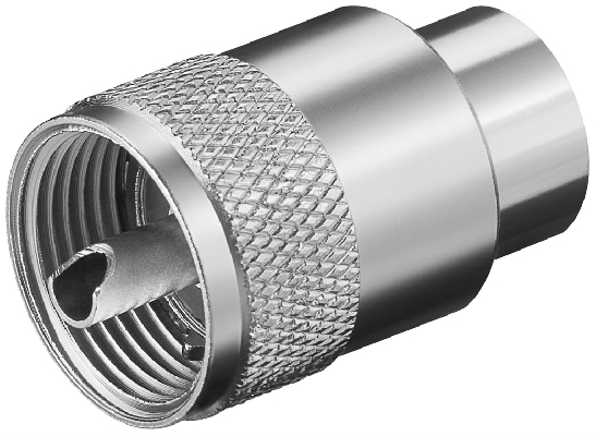 Adapter UHF PL 259 muški za kabl RG213