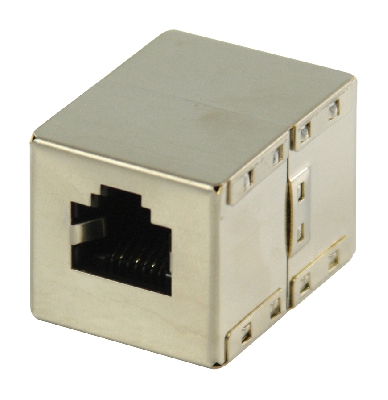 Adapter mrežni 1xRJ45 ženski – 1xRJ45 ženski, pin/pin oklopljen