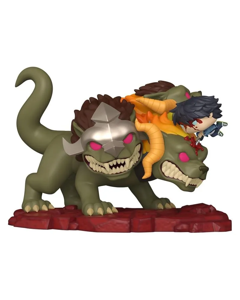Bobble Figure Anime - Solo Leveling POP! - Sung Jinwoo Vs Cerberus
