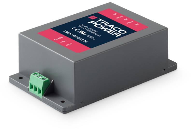 TracoPower TMDC 60-7212H DC/DC napajanje – ispravljac 5 A 60 W Broj izlaza: 1 x.