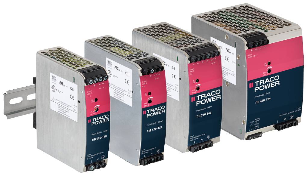 TracoPower TIB 080-148 DIN napajanje (DIN sina) +48.0 V/DC 1700 mA 80 W Broj izlaza:1 x.
