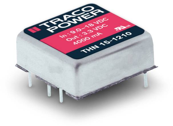 TracoPower THN 15-2425 DC/DC napajanje – ispravljac za stampanu plocu 24 V/DC 24 V/DC, -24 V/DC 315 mA 15 W Broj izlaza: 2 x.