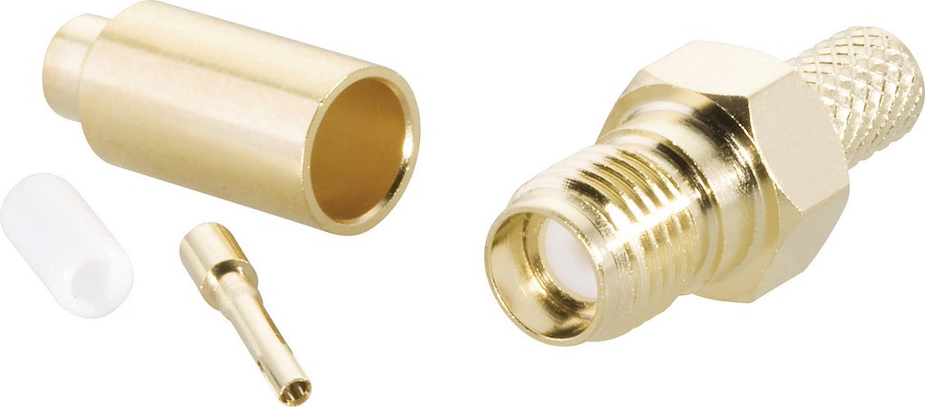 TRU Components TC-2520054 konektor ženski ravni (pak. 100 kom)