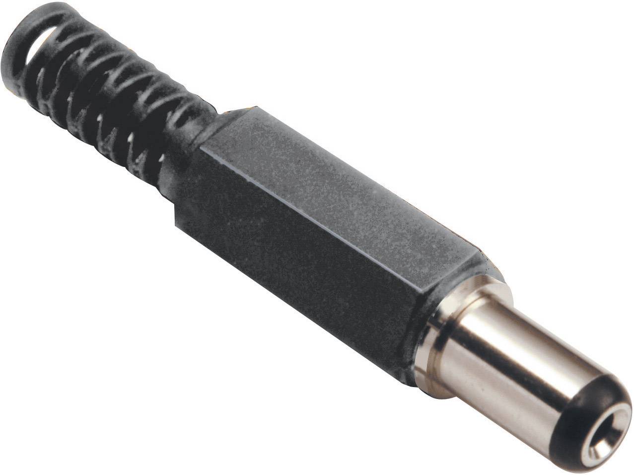 Tru Components niskonaponski konektor ravni muski konektor 3 mm 1,1 mm 100 kom