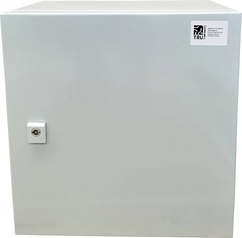 Tru Components TC-S404020 razvodni ormar 400 * 400 * 200 celicni lim svetlosiv