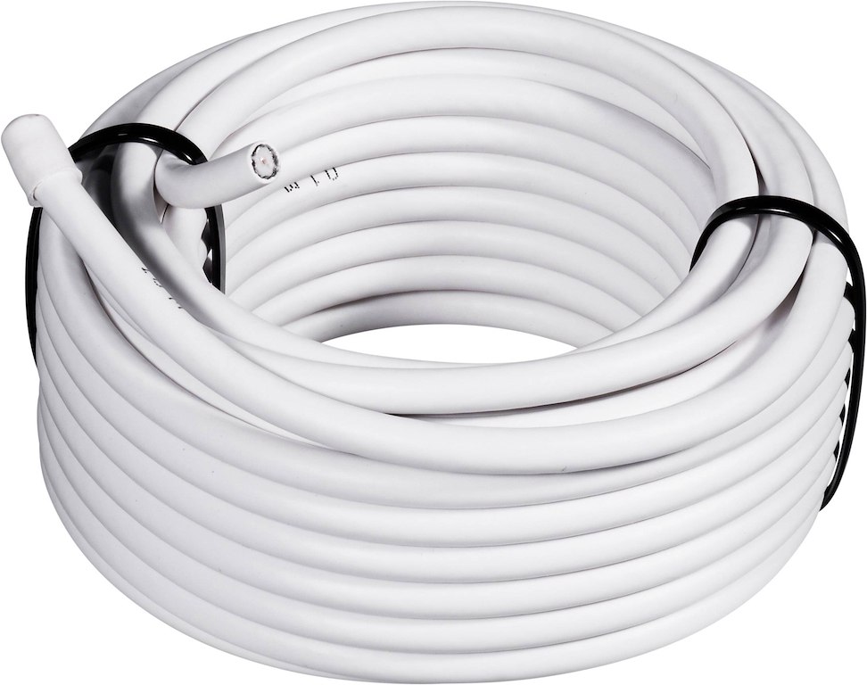 Koaksijalni kabl, spoljni precnik: 6,60 mm RG6 /U 75 Ohm 65 dB beli Tru Components 1562132 100 m