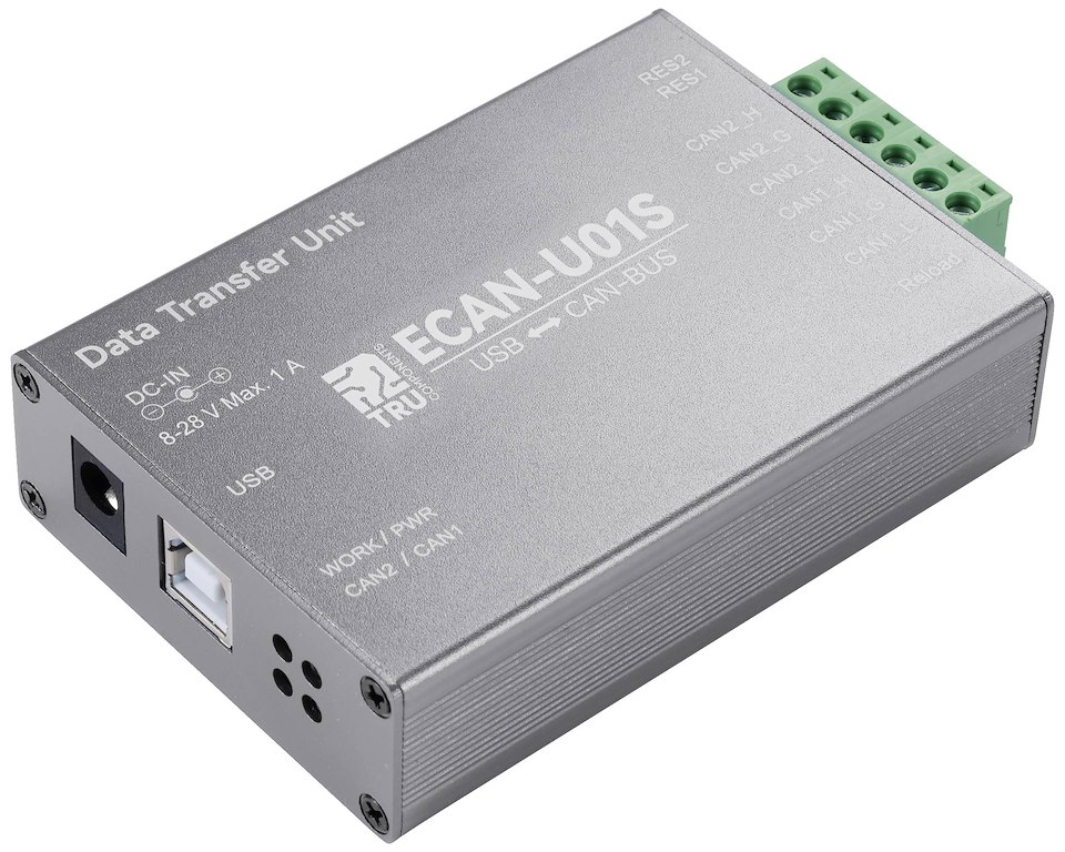 Tru Components TC-11224920 TC-ECAN-U01S konverter USB, CAN magistrala 8 V/DC, 28 V/DC