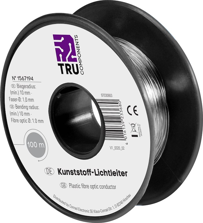 Tru Components 1567194 POF kabl Simple* 100 m